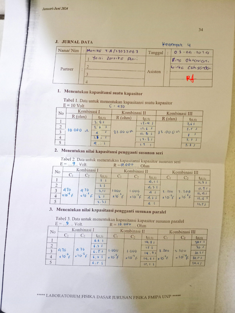 Jurnal Data Laprak 5 | PDF