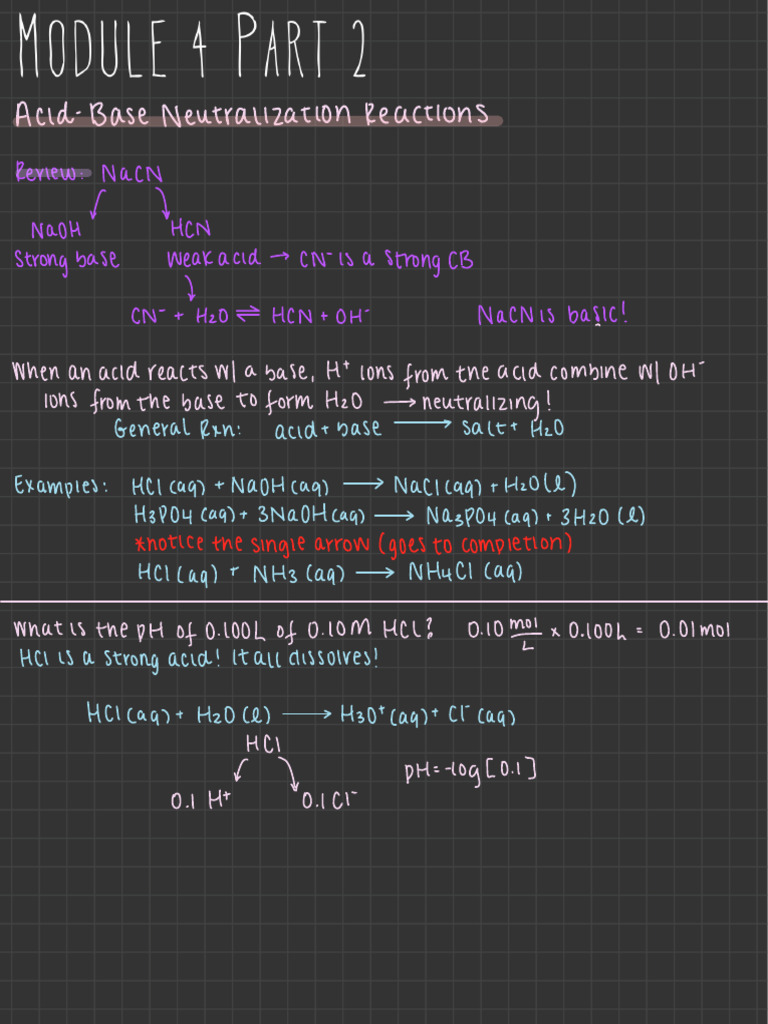 Module 4_ Part 2 chem | PDF | Buffer Solution | Molecules