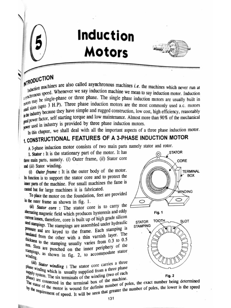 Induction Motor | PDF