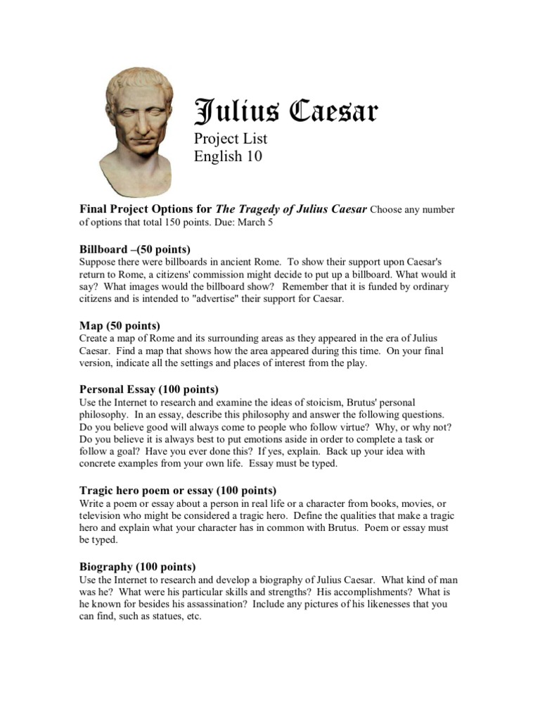 Julius Caesar | Marcus Junius Brutus The Younger | Newspapers