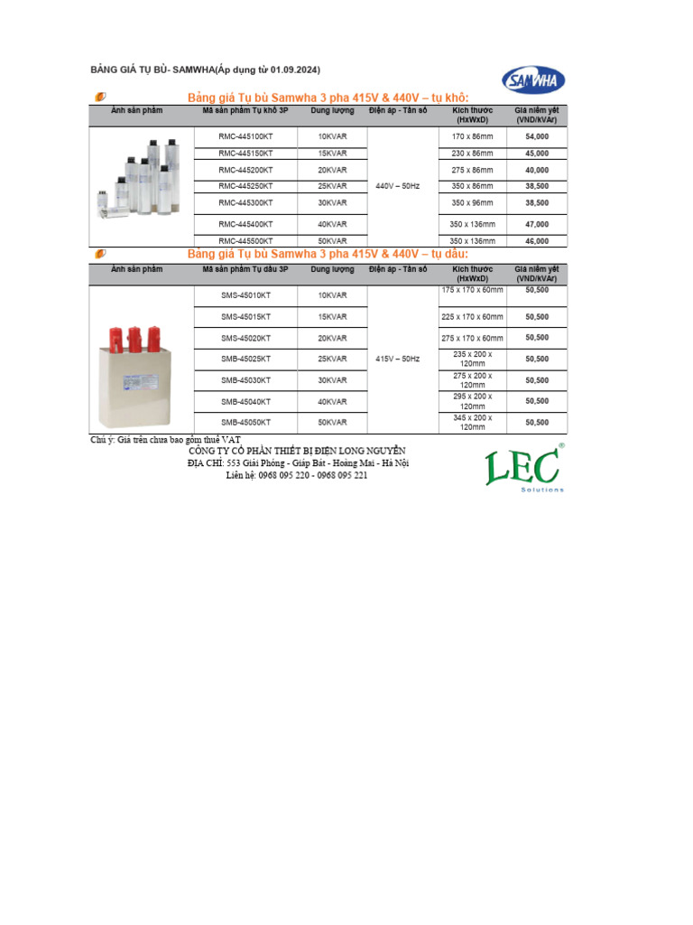 Bang Gia Tu Bu Samwha Longnguyense | PDF