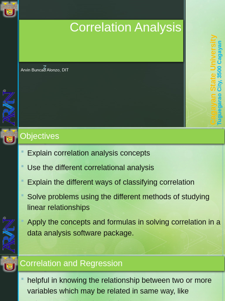 Understanding Correlation Analysis | PDF | Descriptive Statistics ...