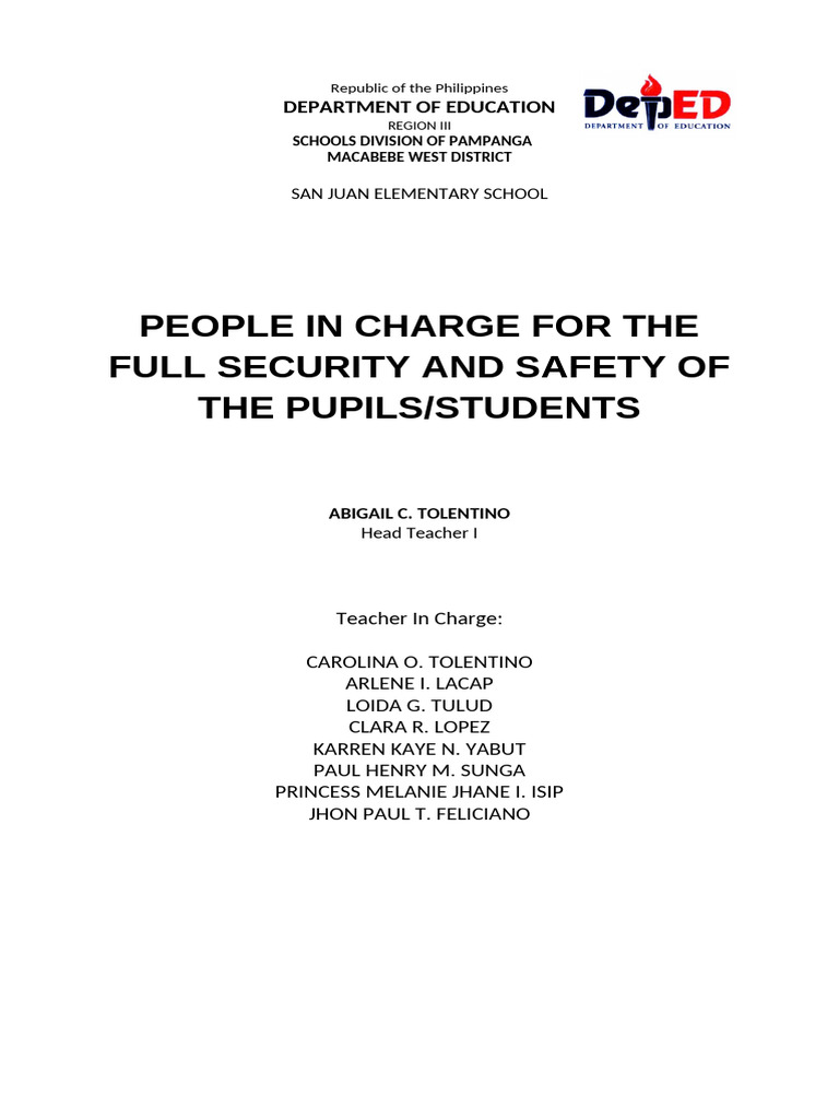 People in Charge | PDF