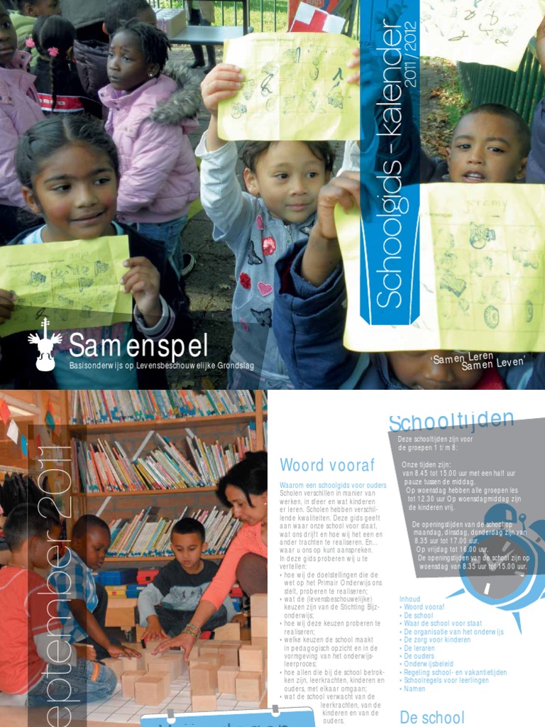 Schoolgidskalender - Samenspel | PDF
