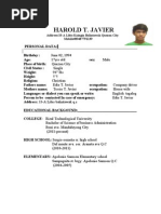 Curriculum Vitae | PDF | Tagalog Language | Philippines