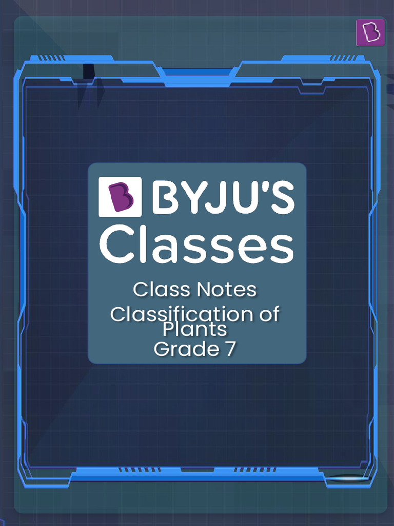 Plant Classification Overview for Grade 7 | PDF | Cell (Biology) | Fungus