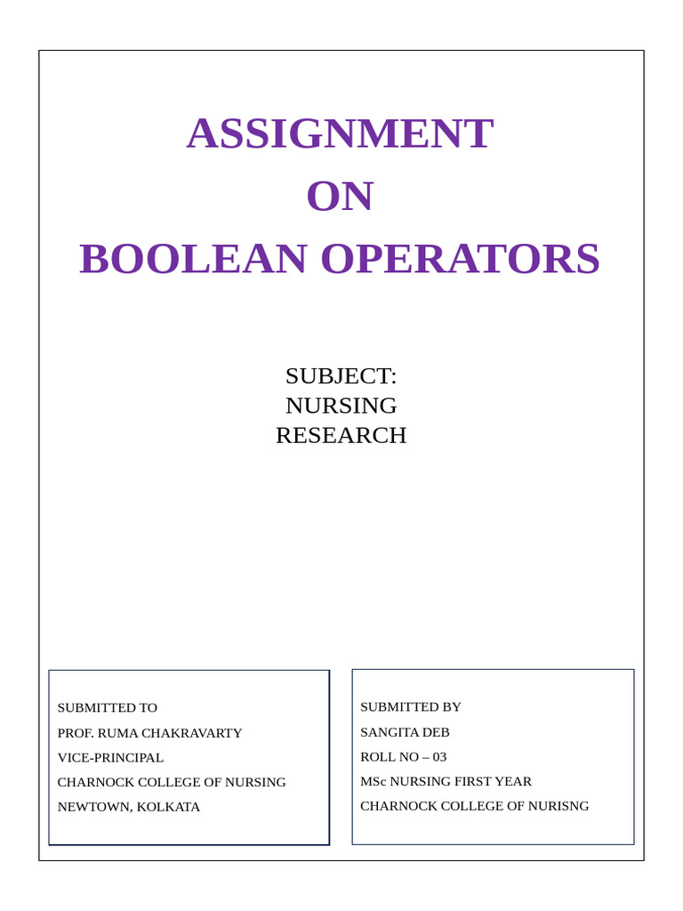 Boolean Operators | PDF | Boolean Algebra | Teaching Mathematics