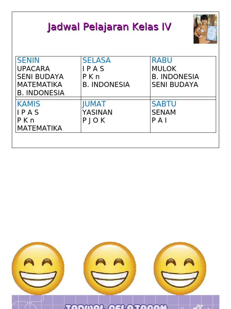 Jadwal Ayuk | PDF