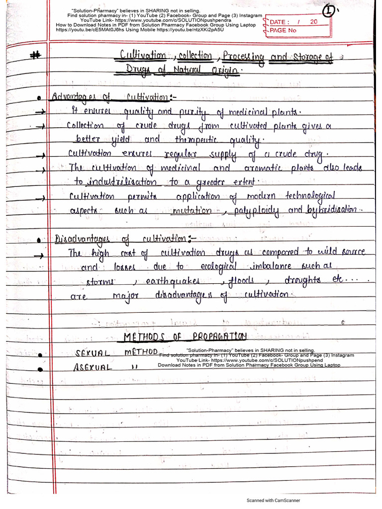 Pharamcognosy-1 (Unit 02) by Dhirendra Shukla | PDF | Digital ...
