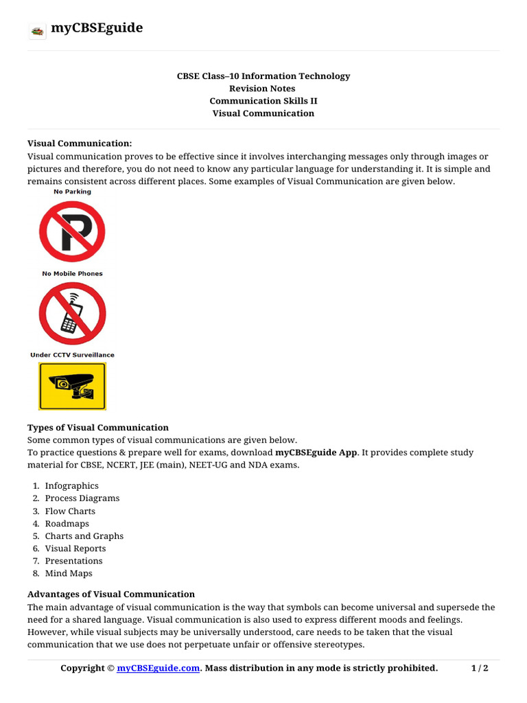 10 It Communication Skills Notes04 | PDF