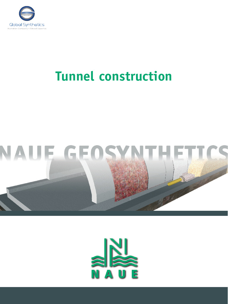 Naue Tunnel Geomembrane | PDF | Polyethylene | Drainage