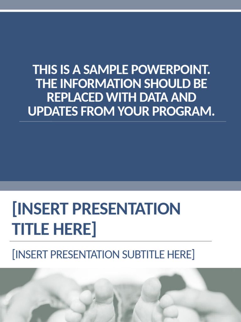 Sample PPT Presentation Communications Toolkit | PDF | Breastfeeding ...