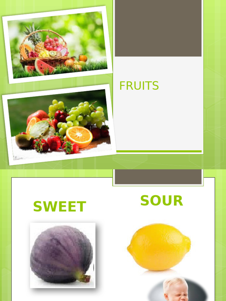 Fruits Flashcards 125621 | PDF