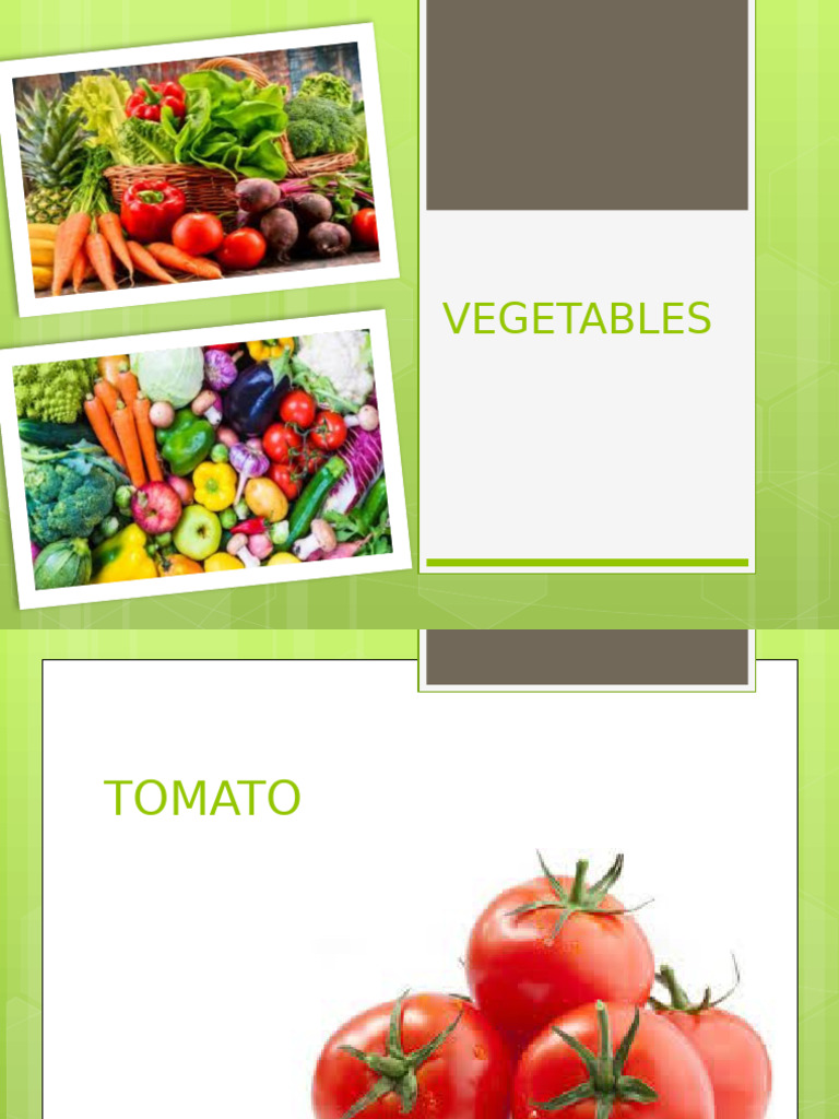 Vegetables Flashcards 125622 | PDF