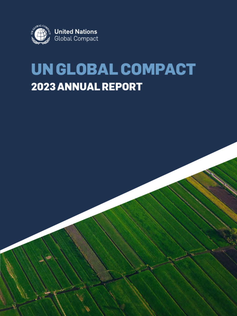 2023 UN Global Compact Annual Report | PDF | Sustainability | Innovation