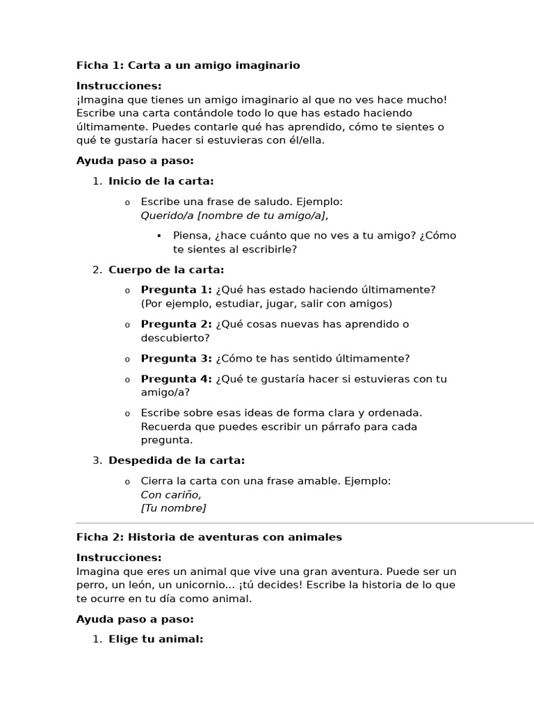 Textos para Aprender A Escribir | PDF