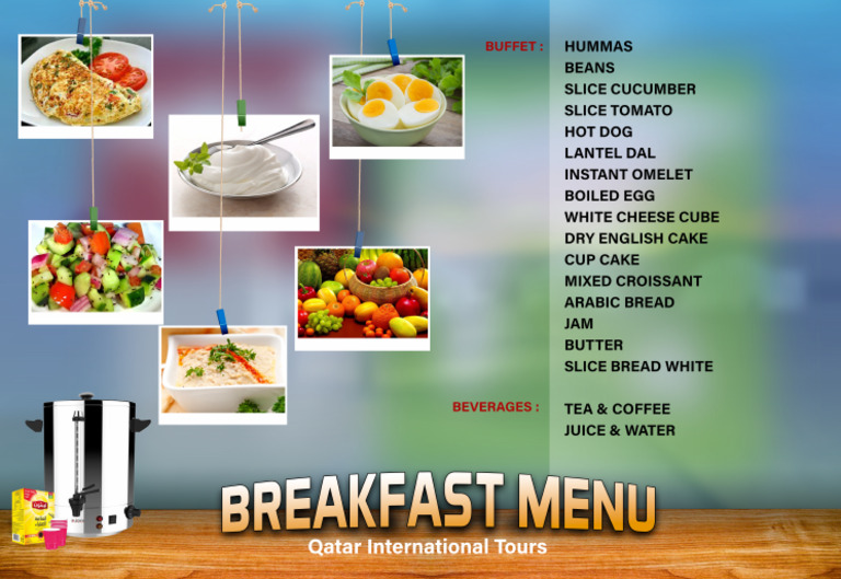 BBQ Menu Breakfast | PDF