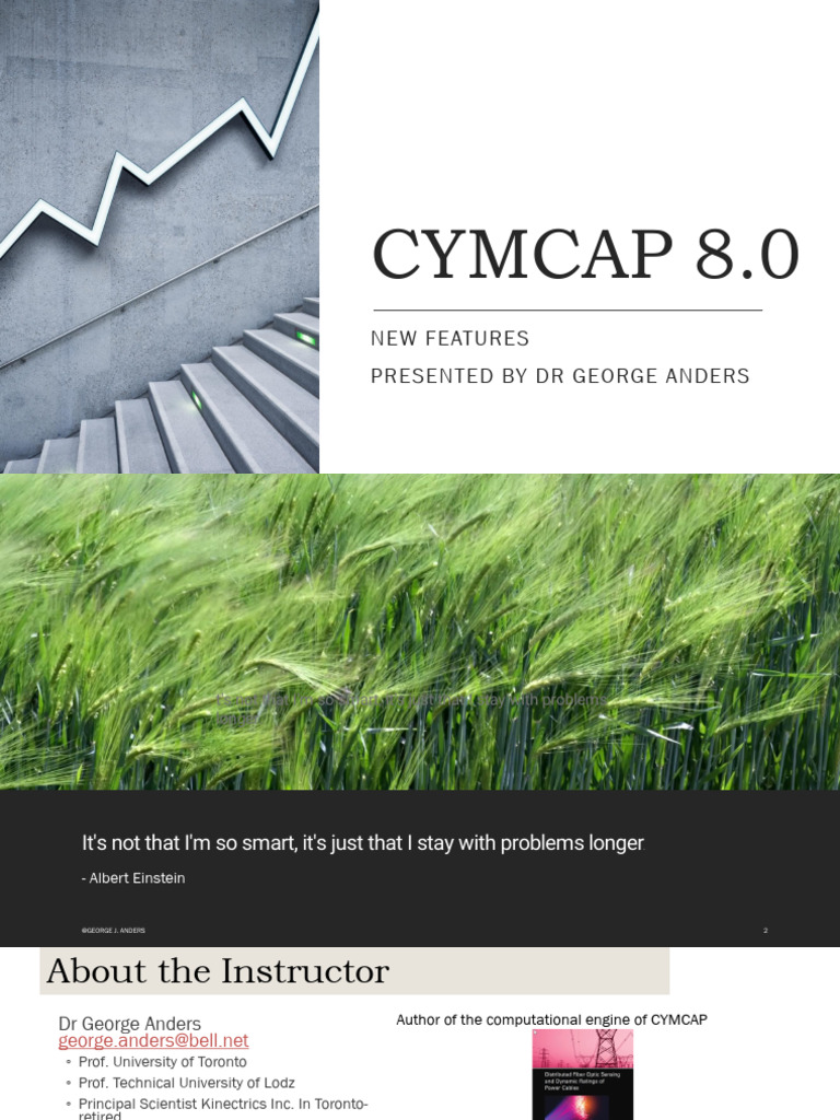 CYMCAP 8.0 Features Overview | PDF | Computing