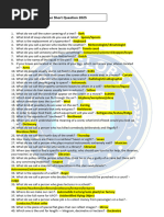 PTE Answer Short Questions | PDF | Twilight | Dawn