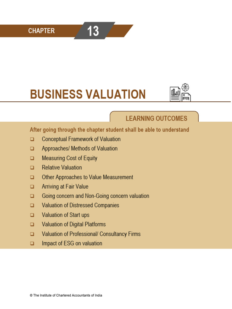 Afm Business Valuation | PDF | Valuation (Finance) | Discounted Cash Flow