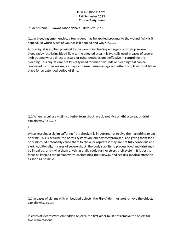 First Aid Tips for Students | PDF | Wound | Rabies