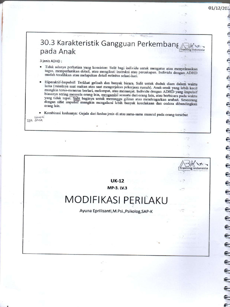Materi Aba 2 | PDF