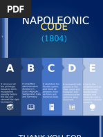 Napoleonic Code Overview for Class 10 | PDF | Civil Law (Legal System ...