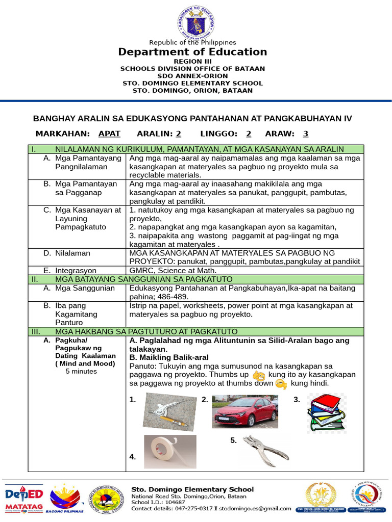 EPP4-DLP-MATATAG-MISON | PDF