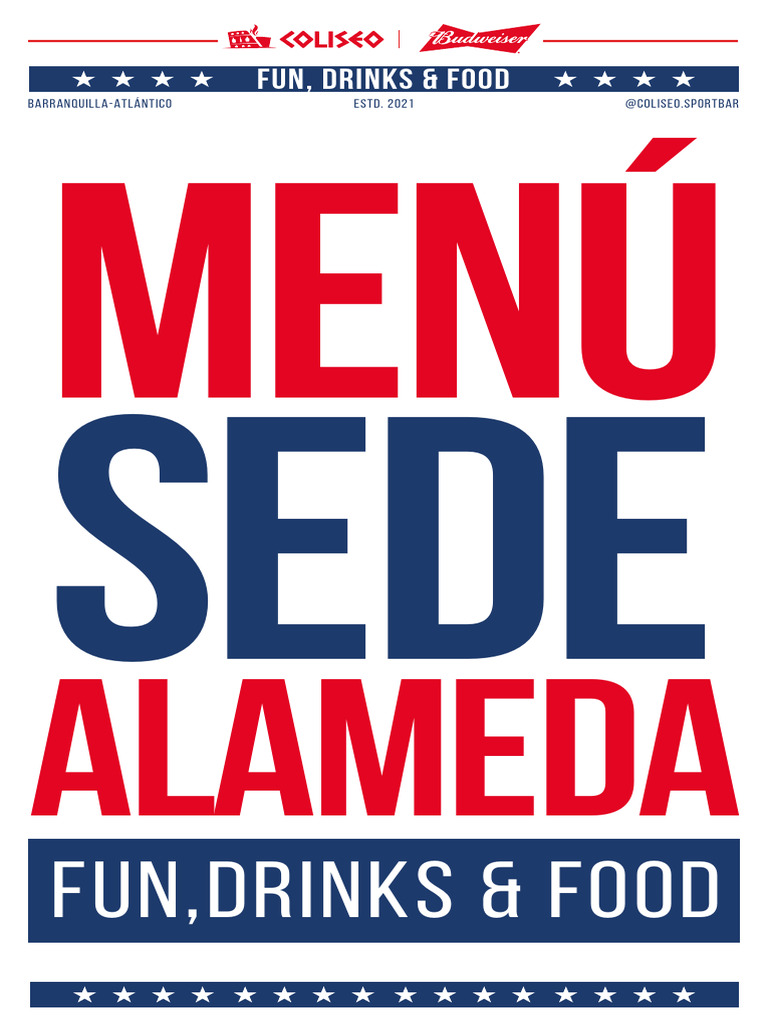 MENU_CO_ALAMEDA_2024 (1) | PDF | Papas fritas | Cocina