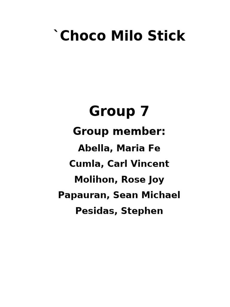 PMC Group 7 Final | PDF | Cost Of Goods Sold | Business Economics