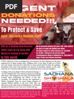 Gaushala: Structure and Standards | PDF | Cattle | Livestock