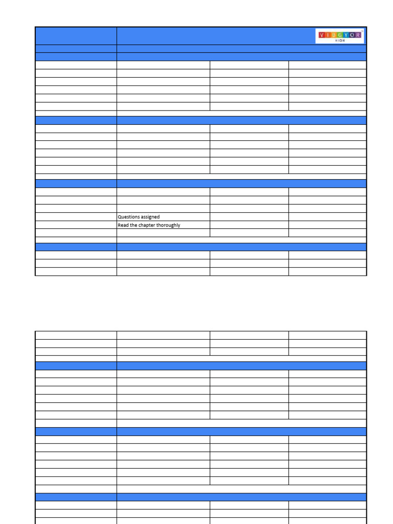 Grade 8B Weekly Lesson Plan | PDF