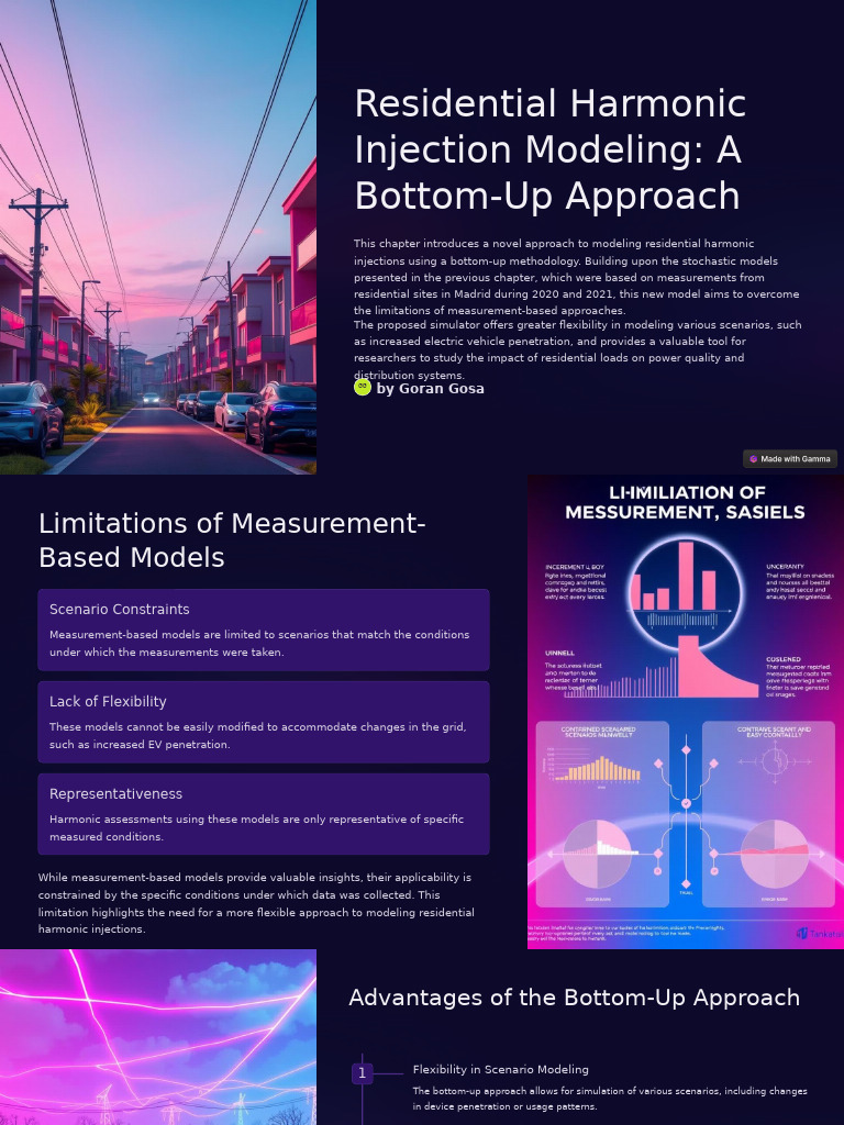 Residential-Harmonic-Injection-Modeling-A-Bottom-Up-Approach | PDF | Smart Grid | Simulation