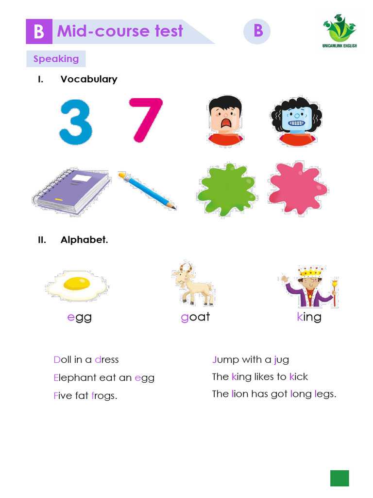 Mid-Course Test - S - ASS (B) | PDF