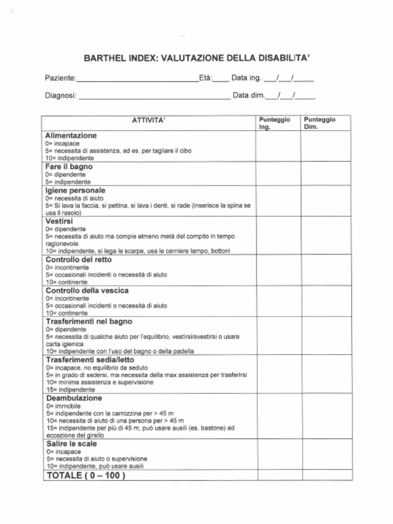 b.ADL Barthel | PDF