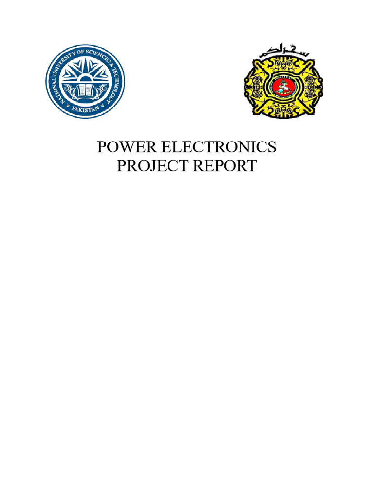 PE Project Report | PDF | Electronic Circuits | Electrical Engineering
