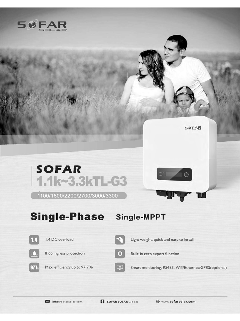 Sofar Old Datasheet | PDF