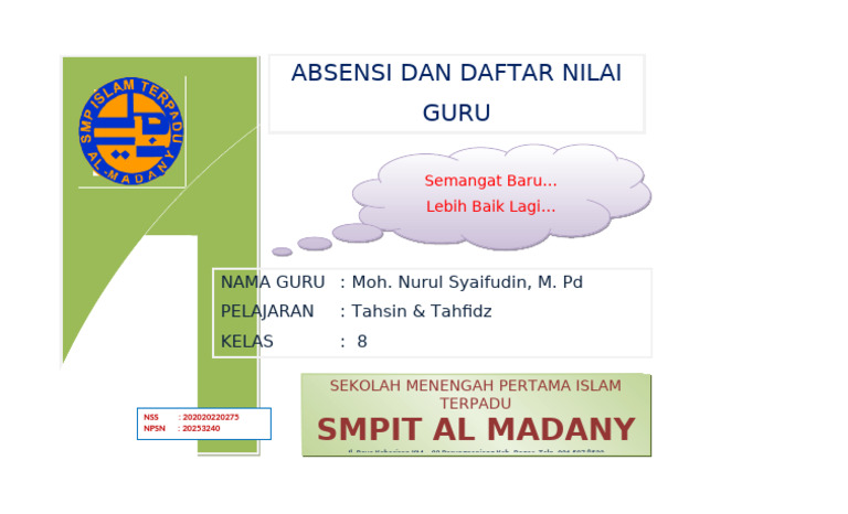 Caver Absen Guru Tahsin | PDF