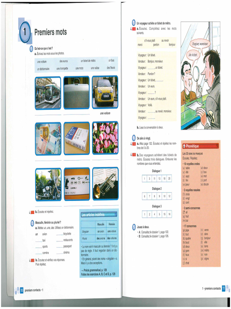 Francais Com Debutant A1 A2 | PDF