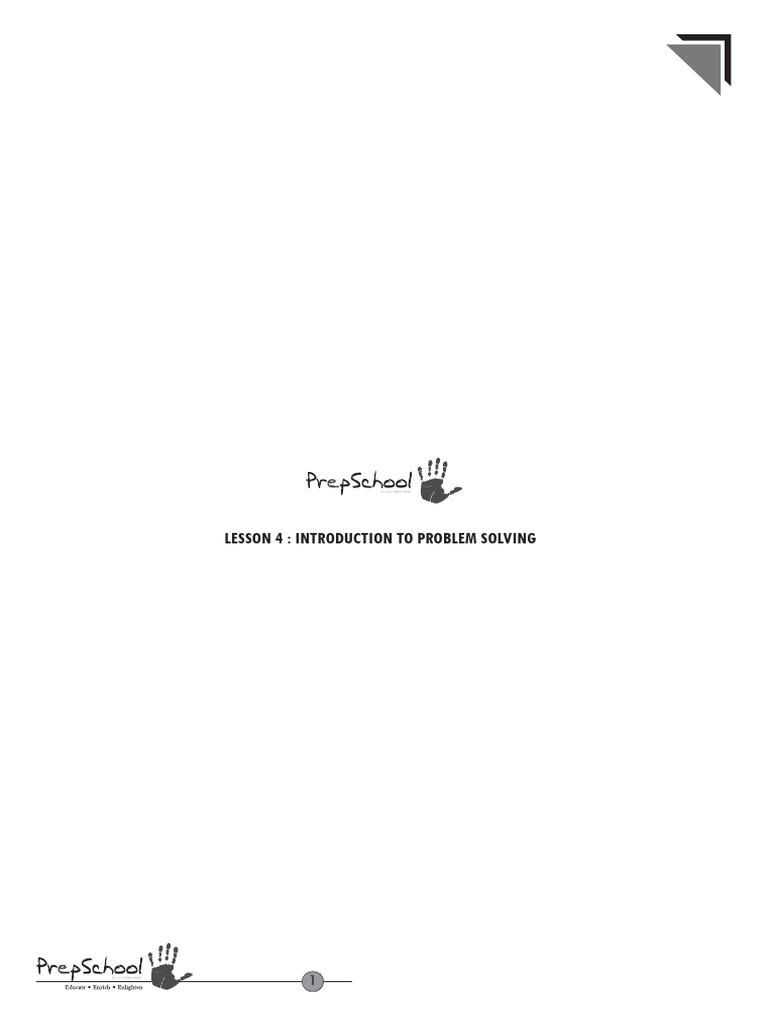 Problem Solving & Algorithms Guide | PDF | Algorithms | Computer Programming