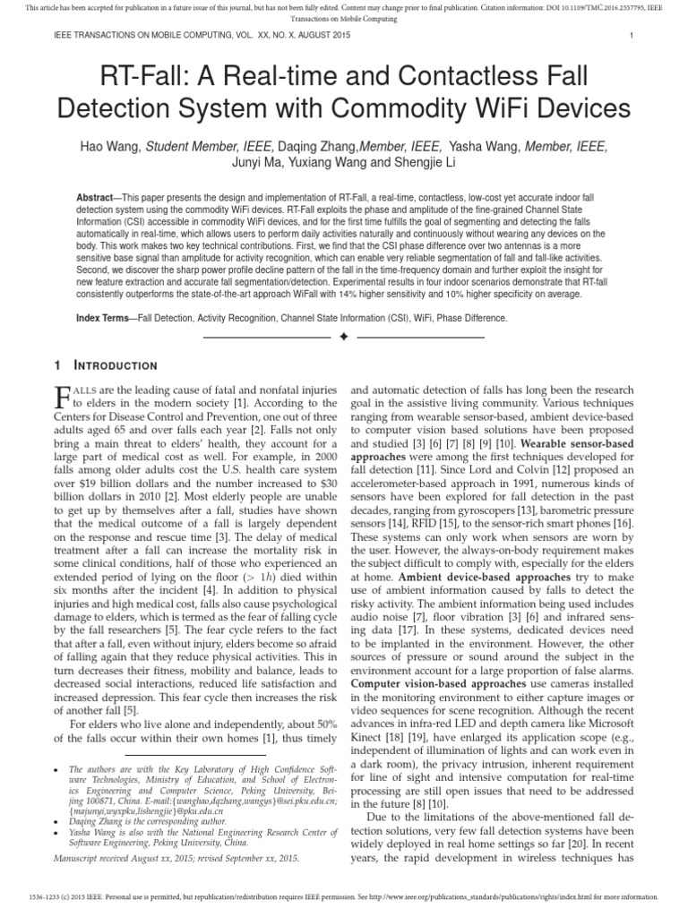 RT Fall Paper | PDF | Orthogonal Frequency Division Multiplexing | Wi Fi