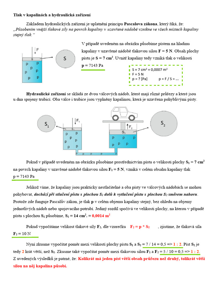 Fy - 7 - Hydraulicka-Zarizeni - Rezeni | PDF