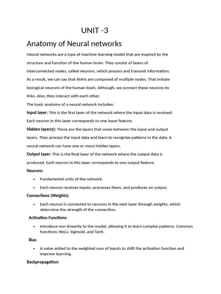 unit 3 -DL | PDF | Statistical Classification | Deep Learning