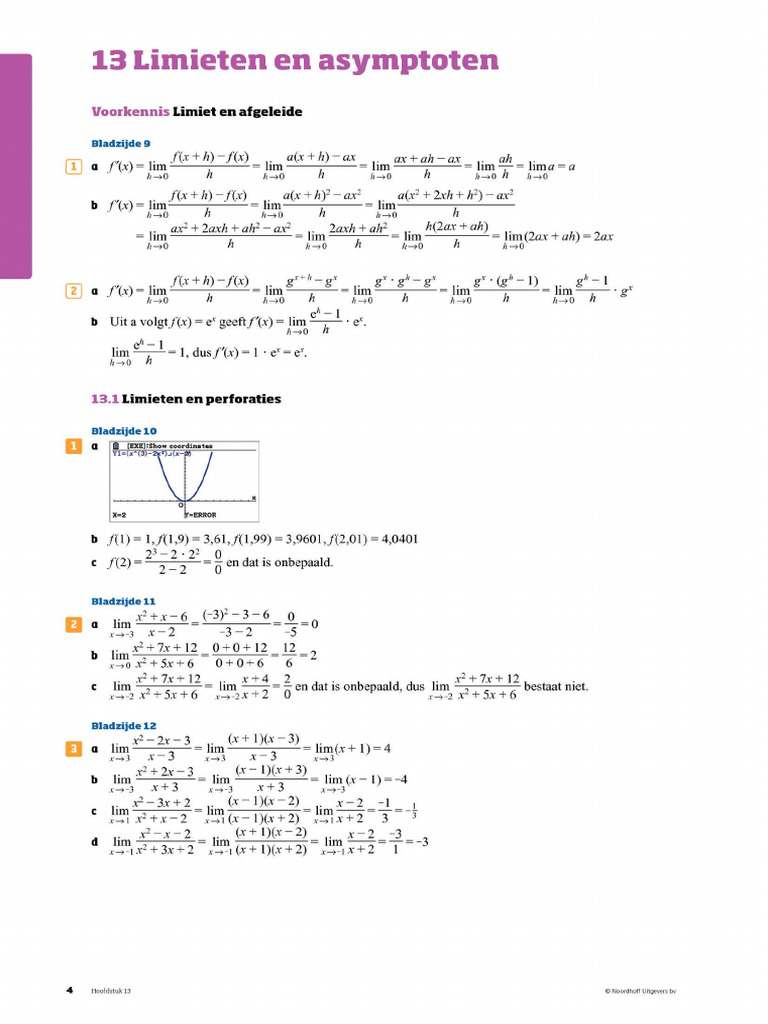 VWB H13 Uitw VWO 6 | PDF