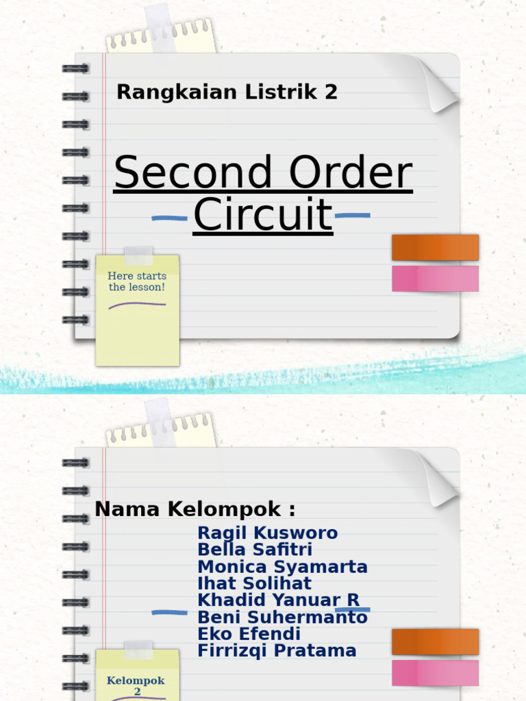 RL 2 RANGKAIAN ORDE 2(1) | PDF