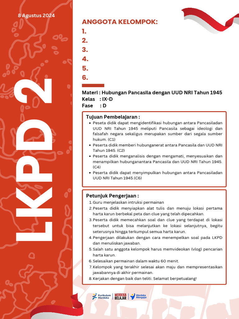 LKPD Trasure Hunt | PDF
