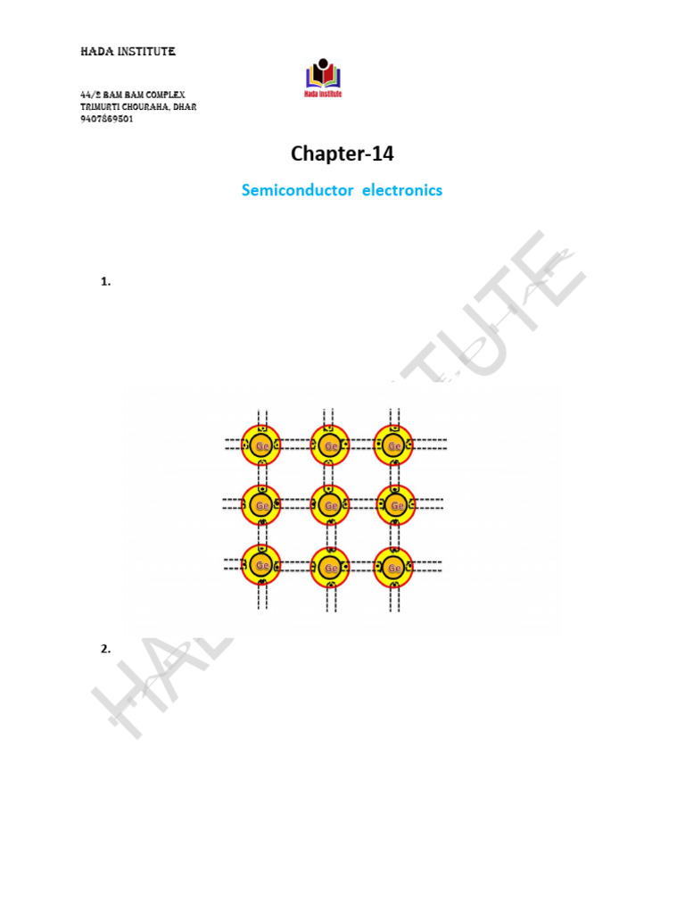 Chapter 14 - Semicondutor Devices | PDF | Semiconductors | P–N Junction