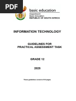 CAT PAT Task Guidelines 2024 | PDF | Spreadsheet | Information