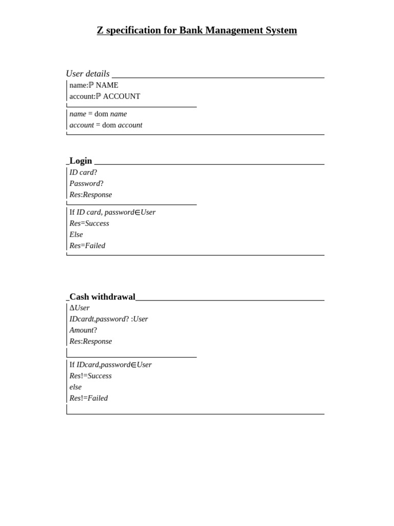 Legesse Z Specification Last | PDF