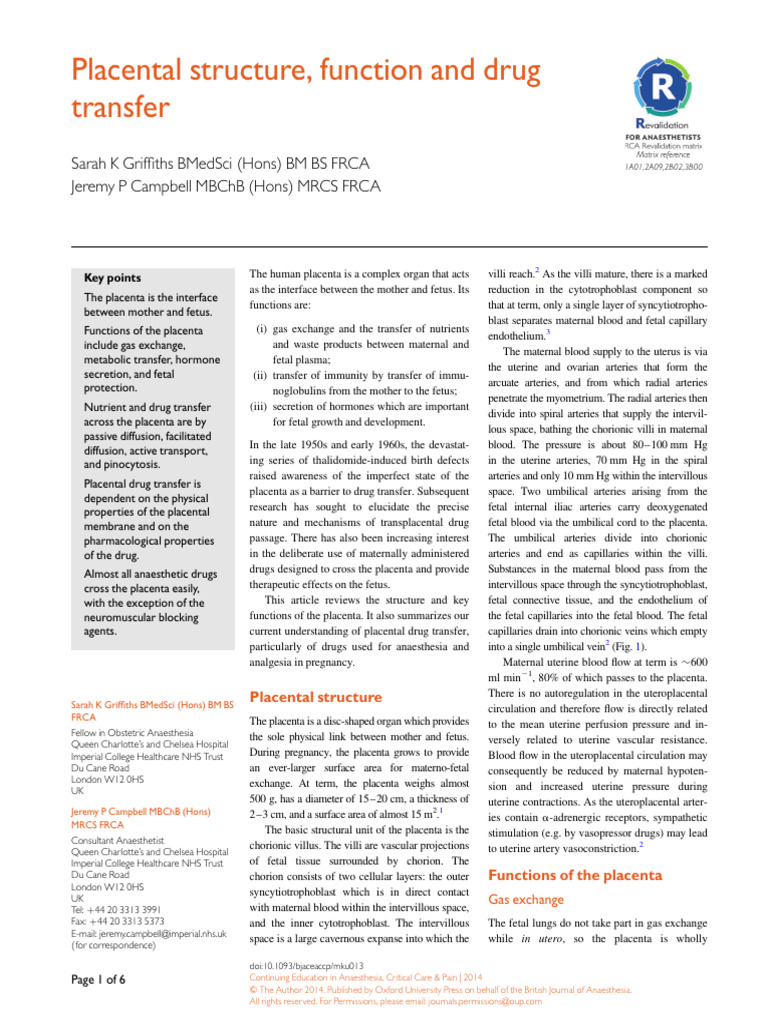2-2-a-DM-Paper-I& II-Placental Structure, Function and Drug Trasfer ...